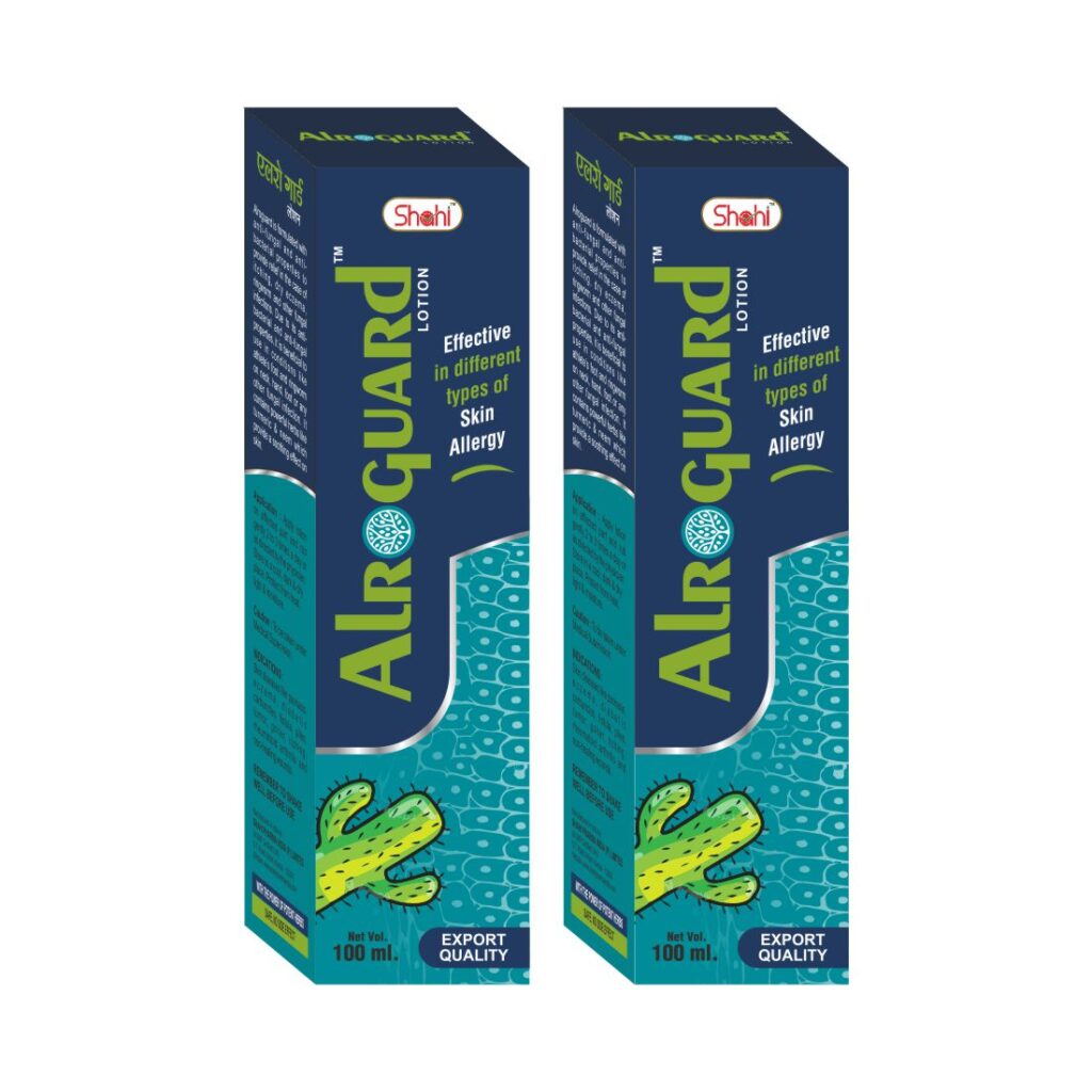 Alroguard Lotion 100ml for Dry Skin, Skin Allergy, Dry Eczema