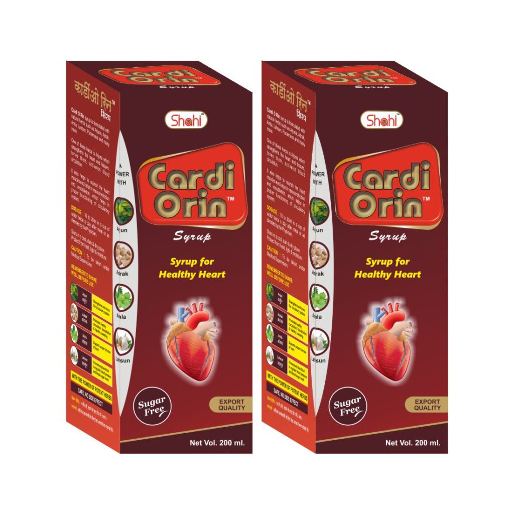 Cardi O Rin Syrup A Natural Heart Tonic for Cardiovascular Health