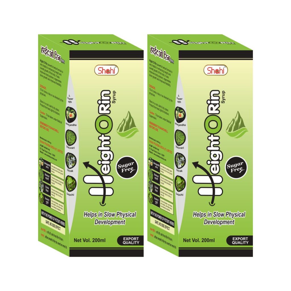 Height O Rin Syrup 200ml for Body growth