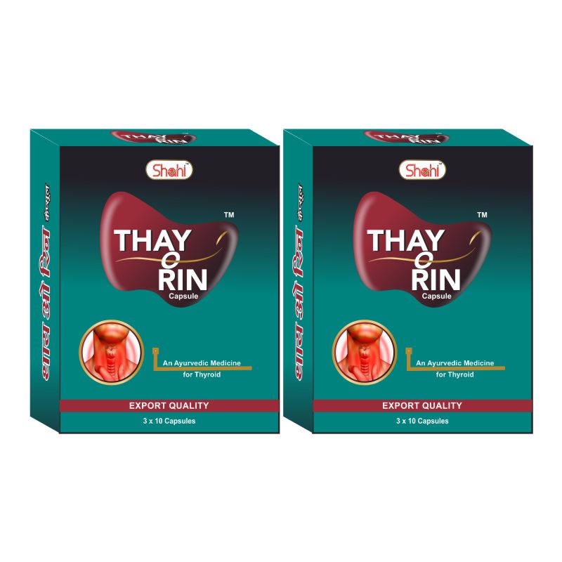 Thay O Rin Capsules Natural Ingredients for Thyroid Wellness